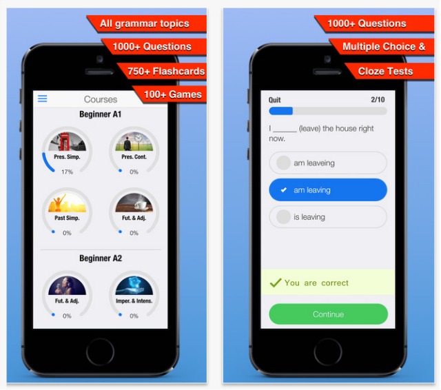 Practice English Grammar app jpg