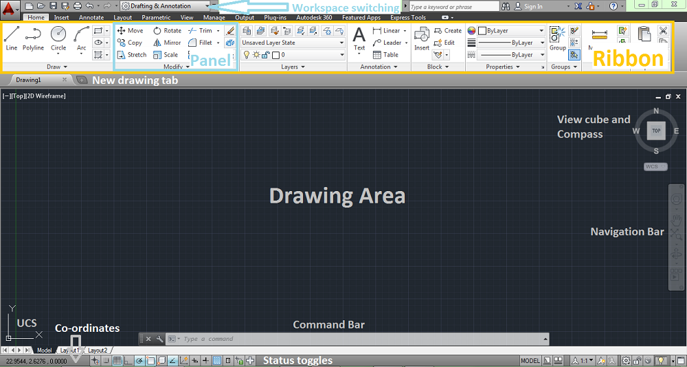 autocad 2d workspace interface_sourcecad.PNG